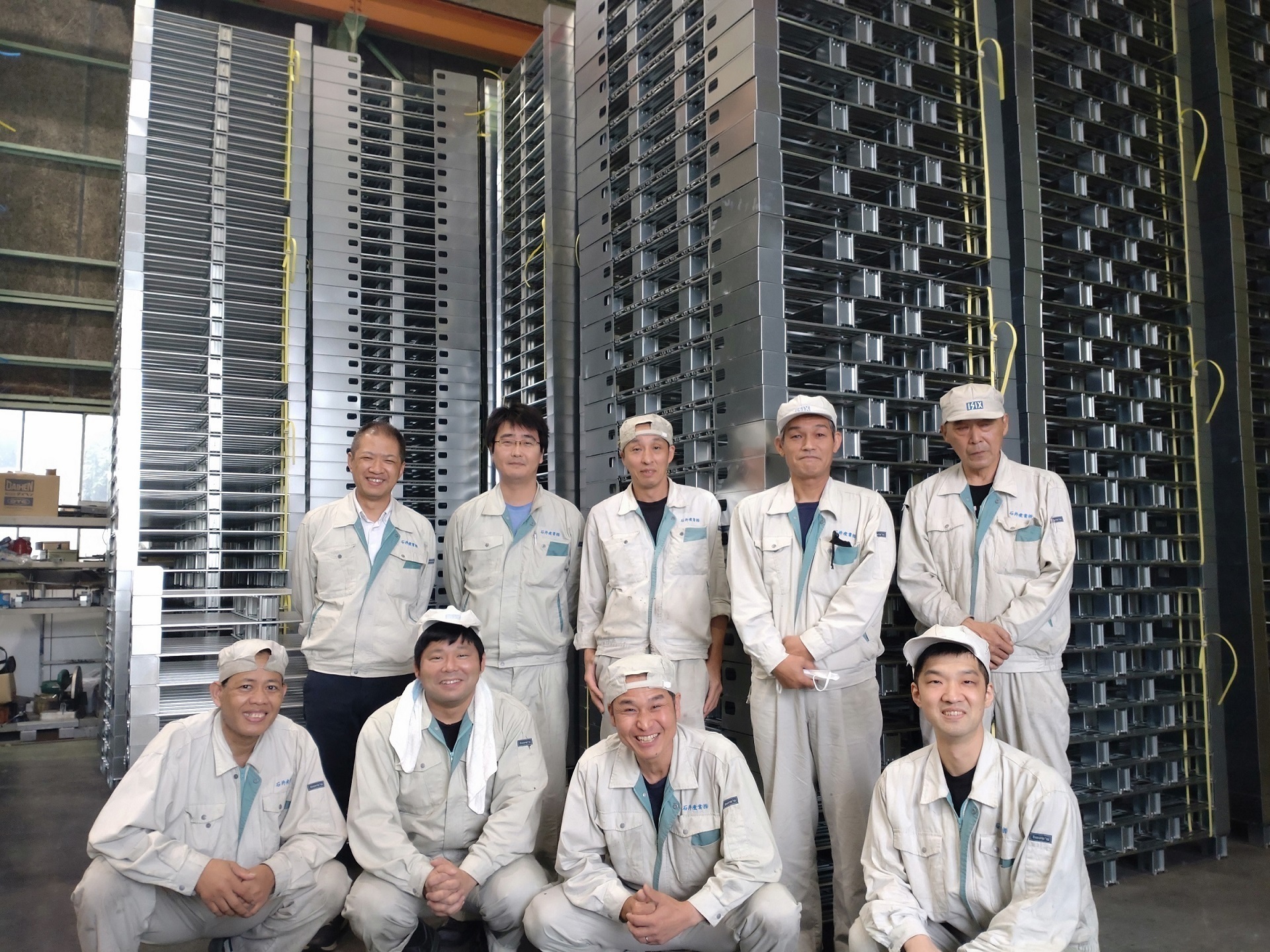 石井産業株式会社 | 【神奈川・綾瀬市】スチールパレットの生産スタッフ募集！未経験OK！ | Guidable Jobs